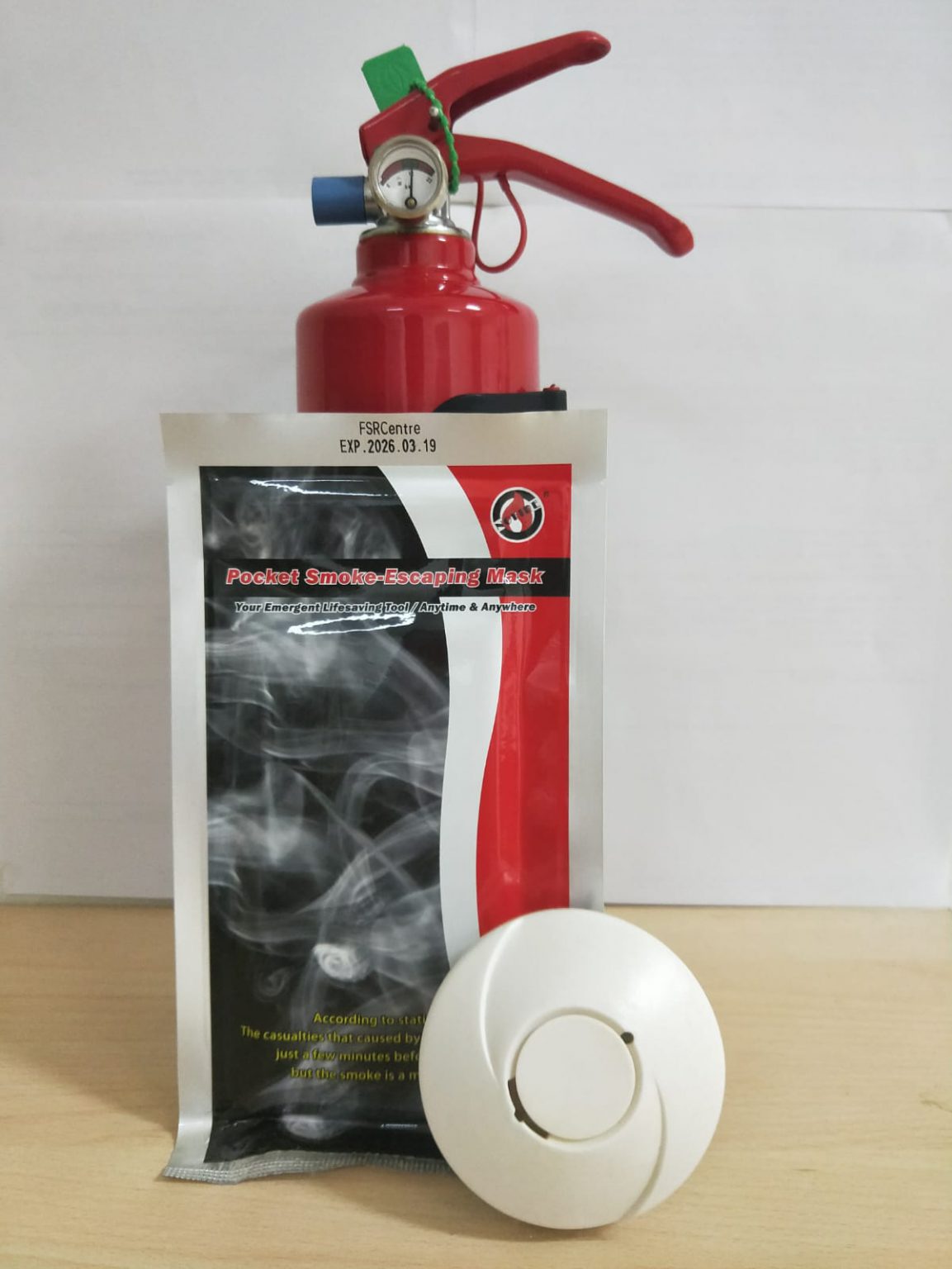 Full Set Fire Extinguisher | Smoke Mask | Smoke Alarm – Fire Specialist ...